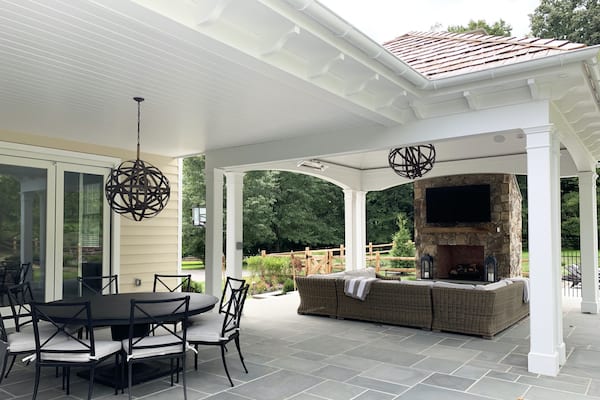 Under Construction: Timber Frame Terrace – Ralph C. Fey, AIA Architects PC